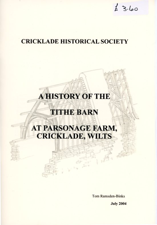 History of the Tithe Barn - Parsonage Farm - Cricklade Museum